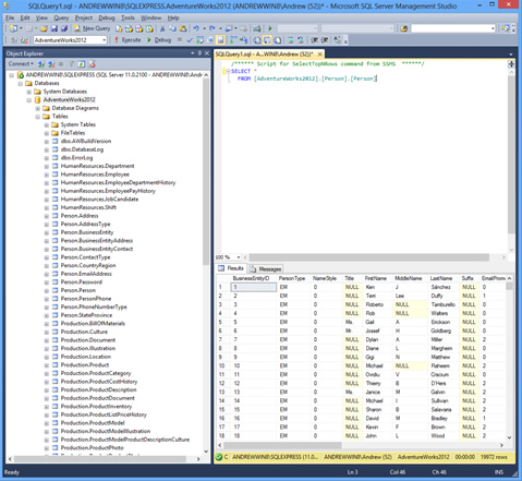 Beyond Excel—SQL | SOA