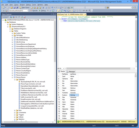 Beyond Excel—SQL | SOA